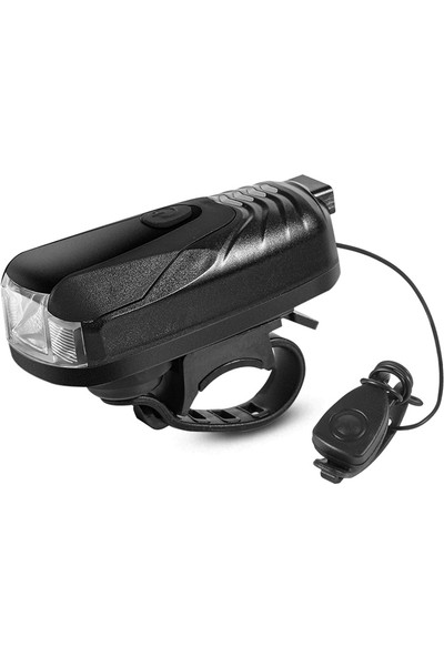 Bisiklet Işık Sürme Hoparlör Lambası Siyah Bisiklet Işık Sürme Hoparlör Lambası Siyah