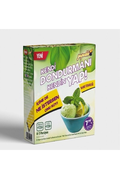 Koza Nane Ferahlığı Ev Tipi Dondurma Tozu