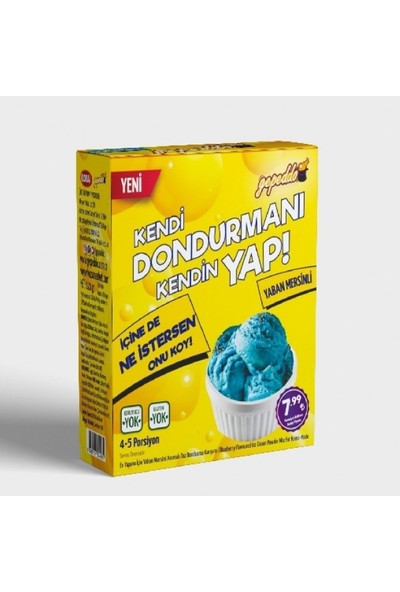 Koza Yaban Mersinli Ev Tipi Dondurma Tozu Koza Yaban Mersinli Ev Tipi Dondurma Tozu