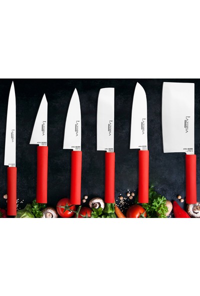 Lazbisa Asia 6 Parça Mutfak Bıçak Seti Lazbisa Asia 6 Parça Mutfak Bıçak Seti