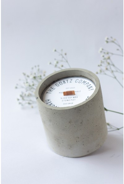 The Goatz Candles Ham Beton Dekoratif Soya Mumu