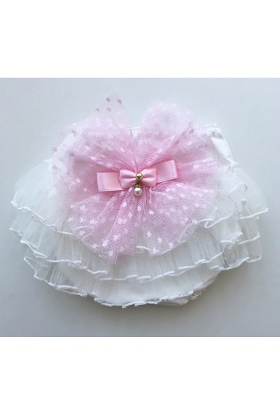 Kardeşler Bebe Kız Bebek Dantelli Külot