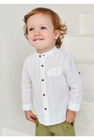 Mayoral Erkek Bebek Yazlık Gömlek 1116 Mayoral Erkek Bebek Yazlık Gömlek 1116