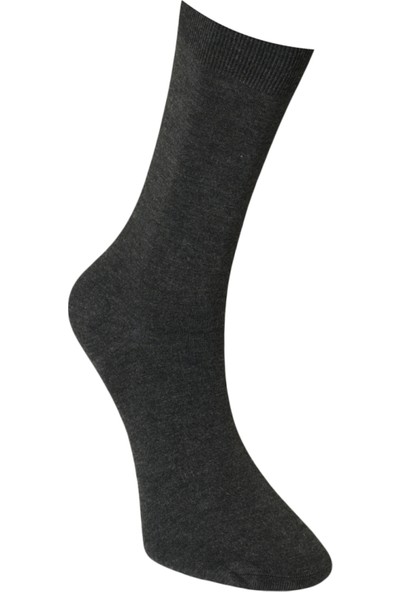 Altınyıldız Classics Erkek Gri Düz Bambu Çorap