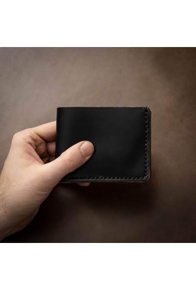 El Yapımı Hakiki Deri Cüzdan - King