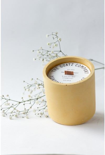 The Goatz Candles Yasemin Dekoratif Soya Mumu