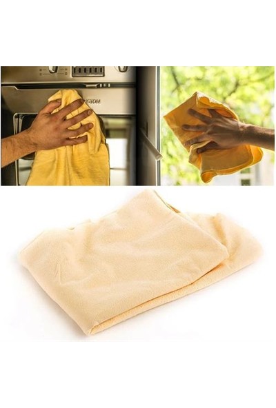 Xnews Emporio %100 Doğal Kurulama Temizlik Güderi Bez