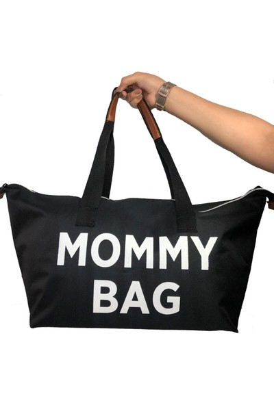 Filemingo Mommy Bag Anne Bebek Bakım ve Kadın Çantası Siyah