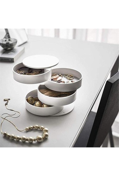 Xnews 4 Katlı Dönerli Takı Kutusu