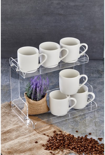 Wonder Trend Prizma Tokyo 6'lı Çay Kahve Kupa Bardak