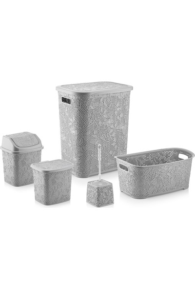 Çeyizova 5 Parça Banyo Temizlik Seti