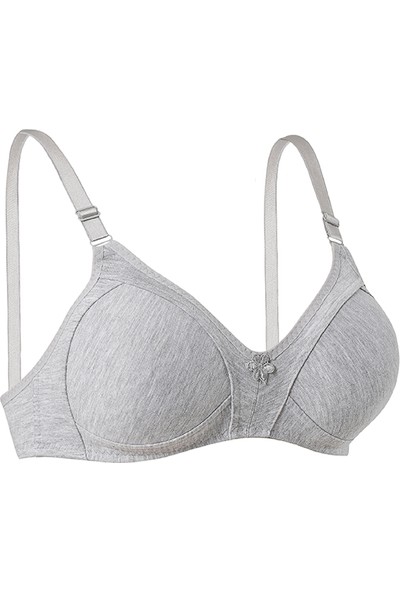 Royaleks Toparlayıcı Penye Sütyen Gri