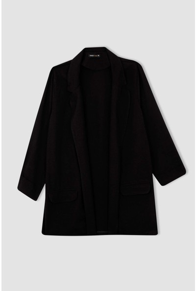 DeFacto Regular Fit Keten Karışımlı BLAZER X9542AZ22SP