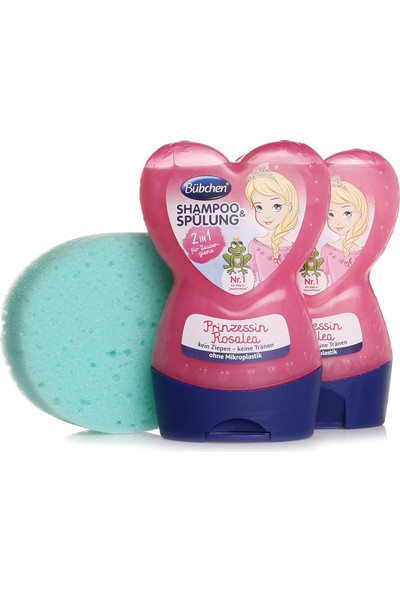 Bübchen Prenses Rosalea Ikili Çocuk Şampuanı Seti