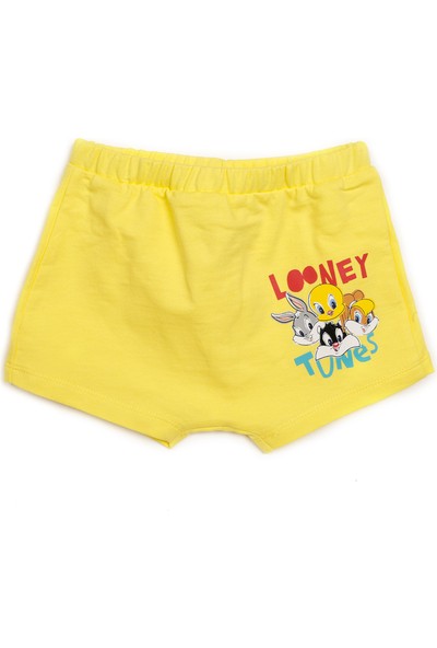 Looney Tunes Maceraya Devam Tweety ve Arkadaşları Kız Bebek Lisanslı Şort Looney Tunes Maceraya Devam Tweety ve Arkadaşları Kız Bebek Lisanslı Şort