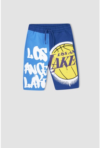 DeFacto Erkek Çocuk Defacto Fit NBA Current Teams Lisanslı Regular Fit Normal Bel İnce Kumaş Bermuda X6899A622SM DeFacto Erkek Çocuk Defacto Fit NBA Current Teams Lisanslı Regular Fit Normal Bel İnce Kumaş Bermuda X6899A622SM