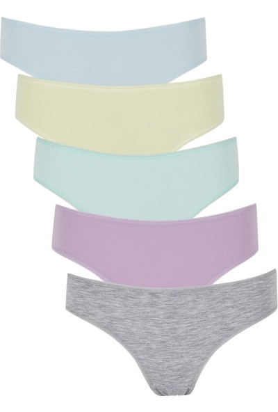 DeFacto Fall In Love 5li Paketli SLIP X9515AZ22SM DeFacto Fall In Love 5li Paketli SLIP X9515AZ22SM