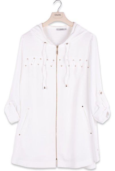 Ekol Kapüşonlu Trençkot