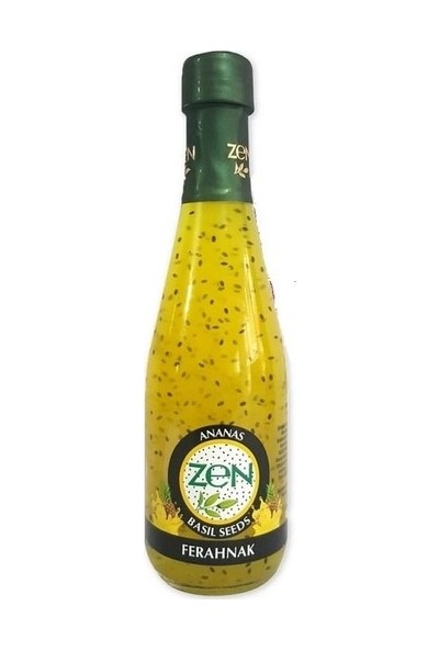 Zen Basil Ananas ve Fesleğen Tohumlu Içecek 330 ml Zen Basil Ananas ve Fesleğen Tohumlu Içecek 330 ml