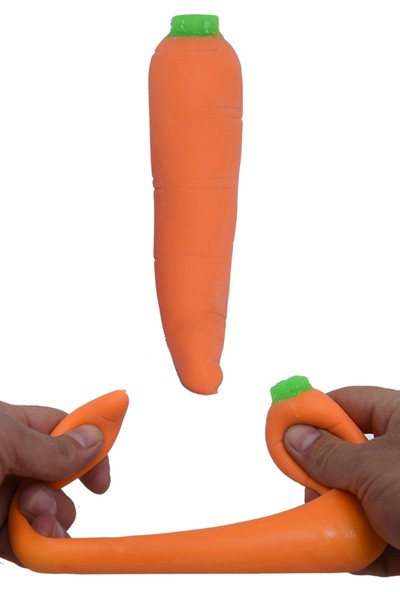 Sukuşi Antistres Havuç Kinetik Kumlu Stres Oyuncağı Squishy Sukuşi Antistres Havuç Kinetik Kumlu Stres Oyuncağı Squishy