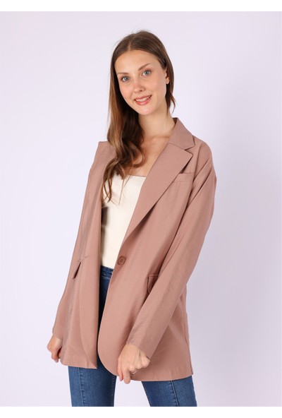 LM Louis & Maria Oversize Blazer Ceket - Vizon LM Louis & Maria Oversize Blazer Ceket - Vizon