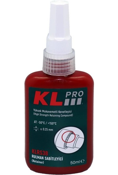 Klpro KLRS38-50 50ML Rulman Sabitleyici