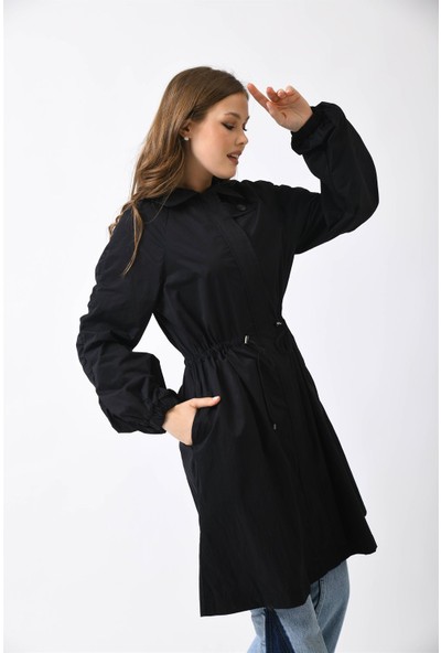 Ftz Women Kadın Kap Siyah