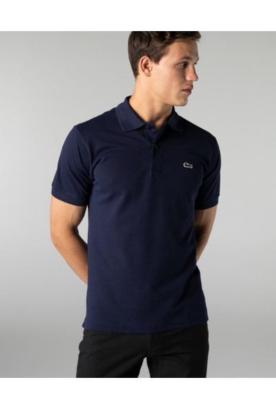 Lacoste Polo Yaka Lacivert Renk Regular Fit Kalıp Erkek Tshirt