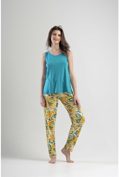 Gümüş Bayan Kalın Askılı Pijama Takım Gümüş Bayan Kalın Askılı Pijama Takım