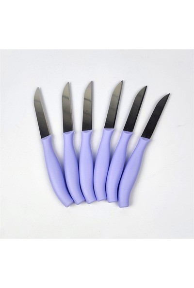 Yakut Meyve 6'lı Meyve Bıçağı Lila
