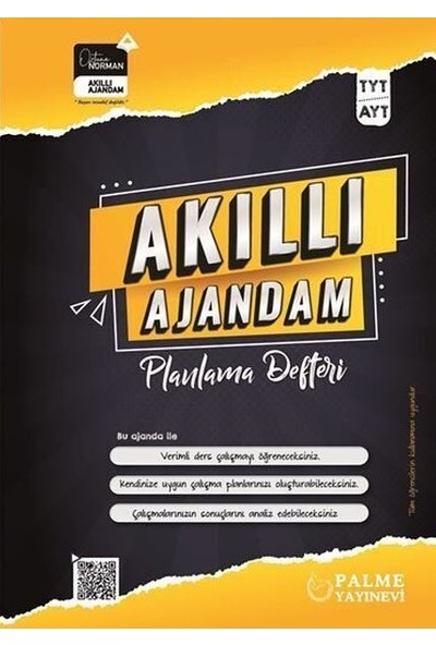 Palme Tyt Ayt Akıllı Ajandam Planlama Defteri Palme Tyt Ayt Akıllı Ajandam Planlama Defteri