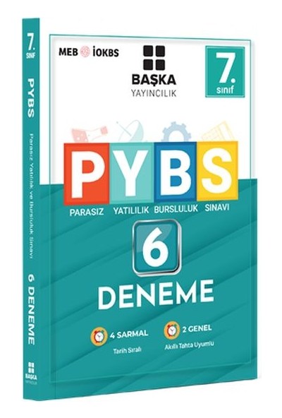 Başka Yayıncılık 2022 7. Sınıf Pybs 6 Deneme Başka Yayıncılık 2022 7. Sınıf Pybs 6 Deneme