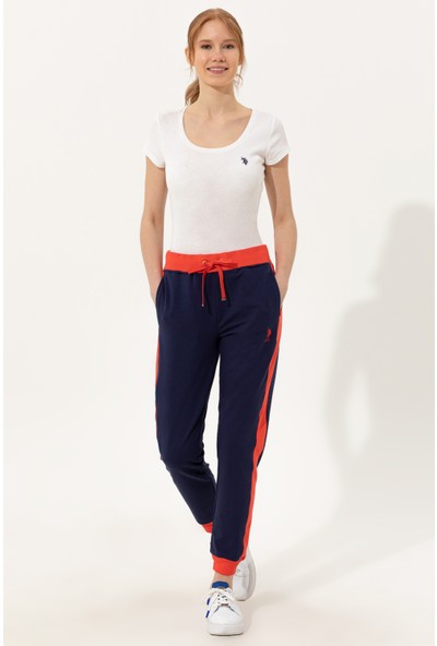 U.S. Polo Assn. Bayan Lacivert Örme Pantolon 50253137-VR033