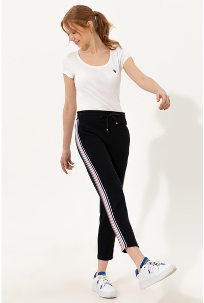 U.S. Polo Assn. Bayan Lacivert Örme Pantolon 50246888-VR033