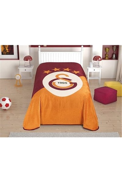 Taç Lisanslı Galatasaray Taraftar Tek Kişilik Battaniye Taç Lisanslı Galatasaray Taraftar Tek Kişilik Battaniye