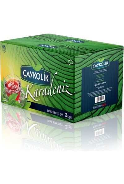 Çaykolik 20 gr Demlik Poşet Mayıs Çayı 3000 gr