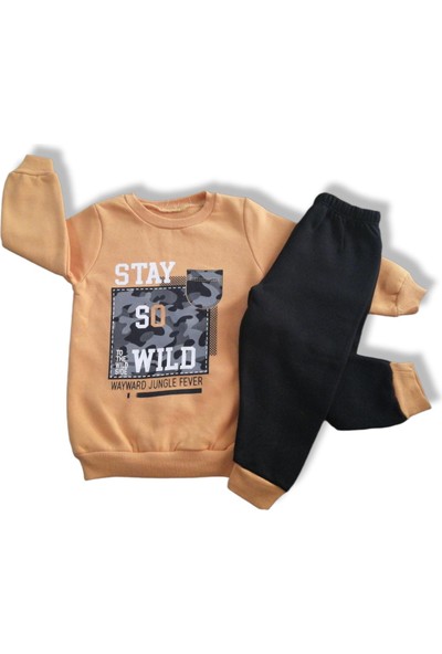 Saymoystar Kids Stay So Wıld Kışlık 2li Takım Saymoystar Kids Stay So Wıld Kışlık 2li Takım
