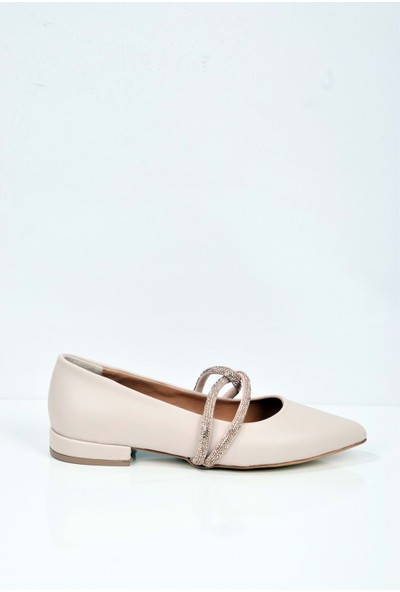 Feles 61-02 Taşlı Topuklu Kadın Babet Feles 61-02 Taşlı Topuklu Kadın Babet