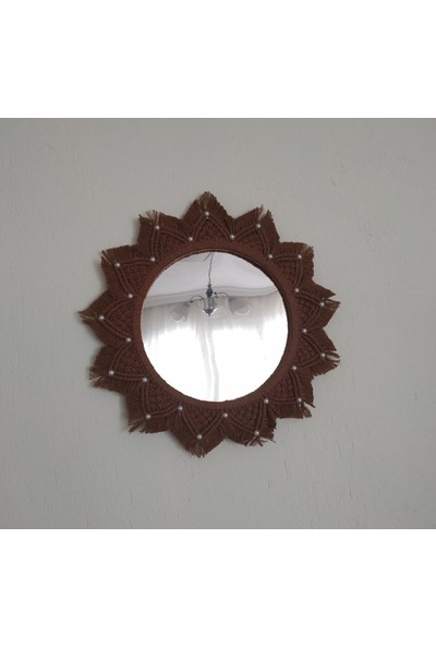 Venüs Home Makrome Dekorlu Ayna