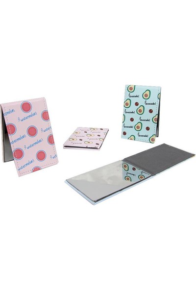 Fab Group Cep Aynası Dikdörtgen Çekirdek Makyaj Aynası 1 Adet