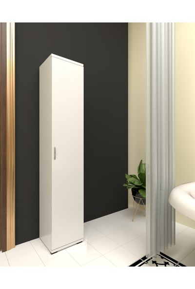 Liyano Beyaz Banyo Dolabı Erzak Dolabı Kiler Dolabı Çok Amaçlı Dolap Liyano Beyaz Banyo Dolabı Erzak Dolabı Kiler Dolabı Çok Amaçlı Dolap