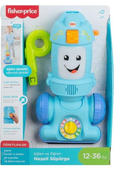 Fisher GTW19 Fisher-Price® Eğlen ve Öğren Neşeli Süpürge / Türkçe Fisher GTW19 Fisher-Price® Eğlen ve Öğren Neşeli Süpürge / Türkçe