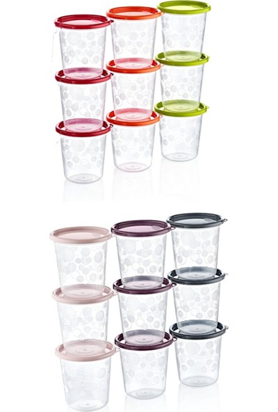 Grimor Life Hava Sızdırmaz Saklama Kabı ( 3 x 500ML )