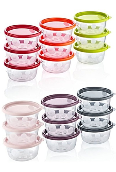 Grimor Life Hava Sızdırmaz Saklama Kabı ( 3 x 250ML )