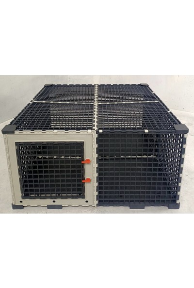 Leganest Leganest Tavşan, Köpek, Kedi .civciv. Çit Kafes Tabanı Üstü Kapalı Ev Tipi 100 cm 100 cm