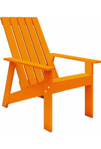 Eko Park Modern Ahşap Adirondack Balkon, Bahçe Koltuğu Eko Park Modern Ahşap Adirondack Balkon, Bahçe Koltuğu