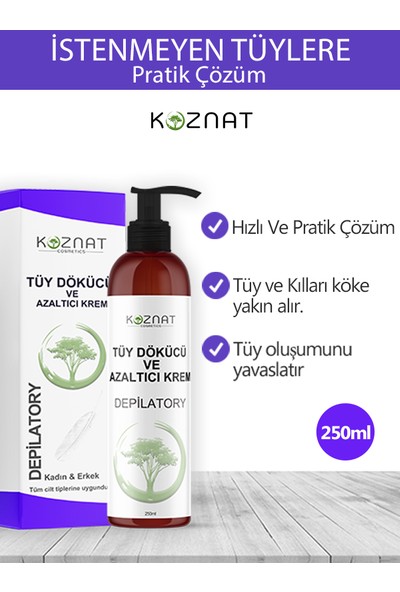 Koznat Tüy Dökücü Krem