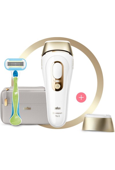 Braun Silk Expert Pro 5 PL5054 400.000 Atımlı 1 Başlıklı Yeni Nesil Ipl + Tasarım Çanta Braun Silk Expert Pro 5 PL5054 400.000 Atımlı 1 Başlıklı Yeni Nesil Ipl + Tasarım Çanta