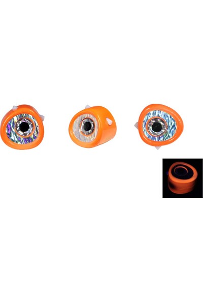 Fujin Salty Rubber Head 100GR Kafa 05 Orange 3D Eye