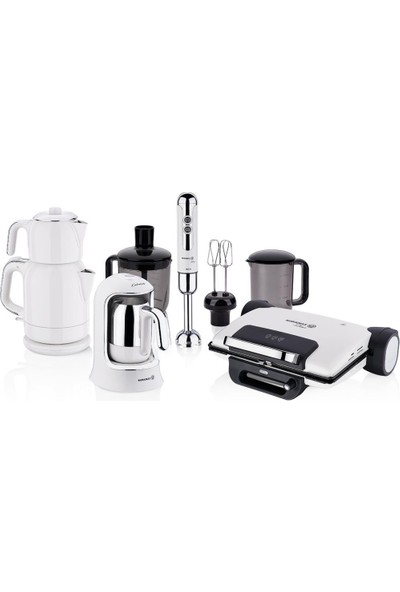 Korkmaz 1824 Vanilya 14 Parça Elektro Set Korkmaz 1824 Vanilya 14 Parça Elektro Set